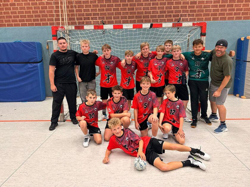 C Jugend Training Handball